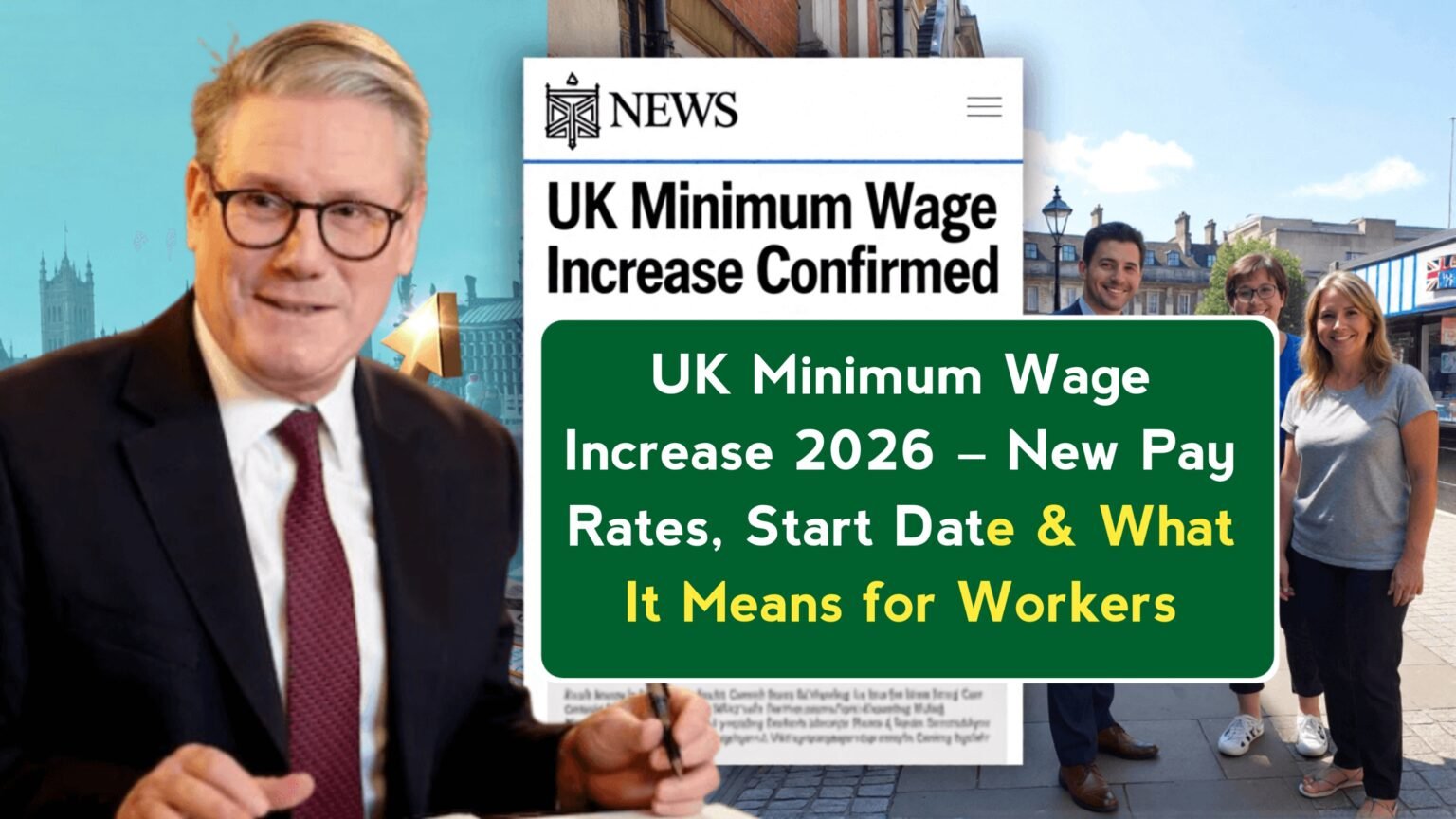 UK Minimum Wage Increase 2026 – New Pay Rates, Start Date & What It ...